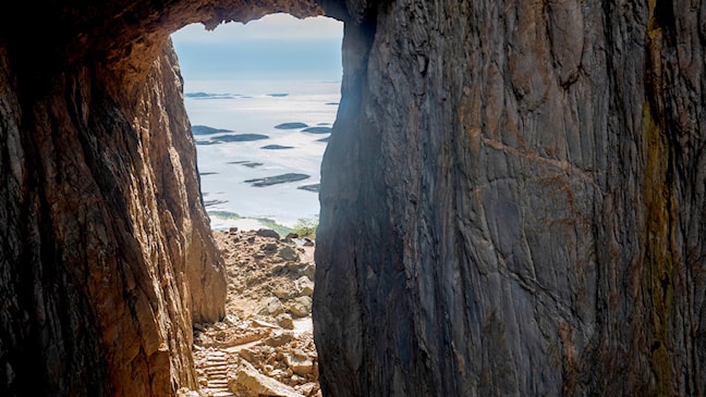 Opening of Torghatten - Norwegian Scenic Route Helgelandskysten ...